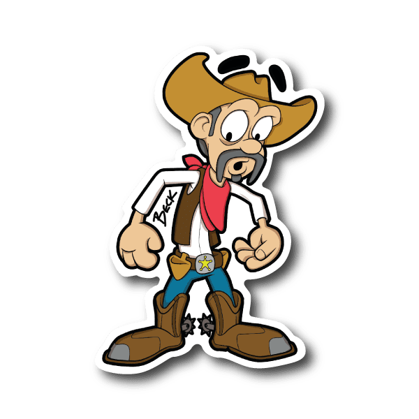 Wild Bill Sticker|Vinyl Stickers|Marijuana Stickers|Clear Stickers