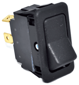 Eaton 8006K43N1V2 Euro-Style Rocker Switch, SPST, 10 Amp, 250 Volts