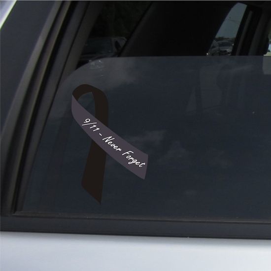 911 Never Forget Vinyl Sticker