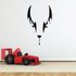 Abstract Bat Face Decal