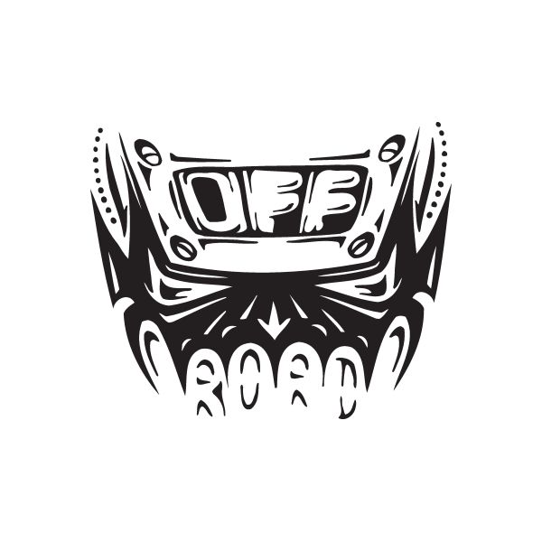 Abstract Off Road Decal