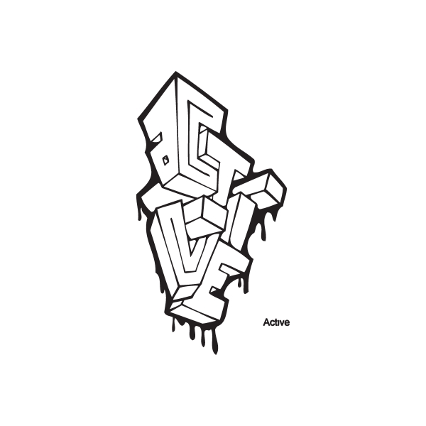 Active Graffiti Decal