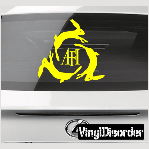 AFI Rabbits Decal