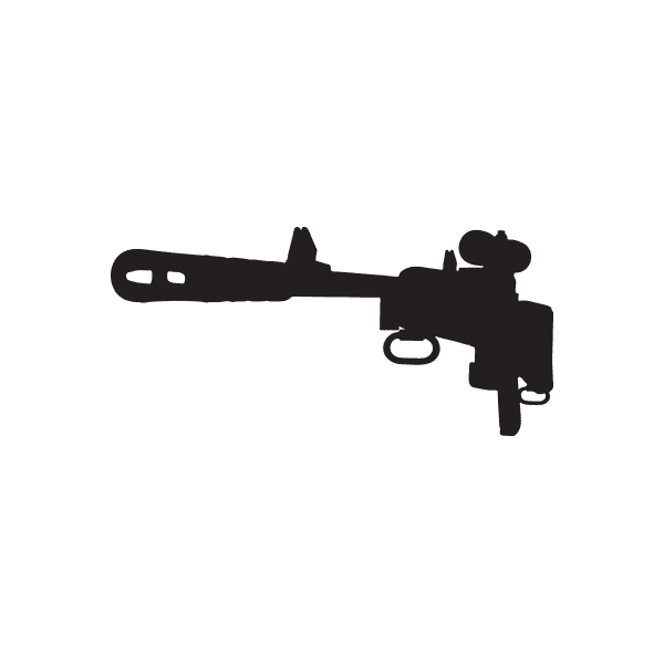 Aiming Hunting Rifle Decal
