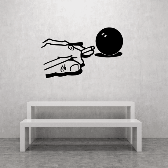 Aiming Pool Cue Decal