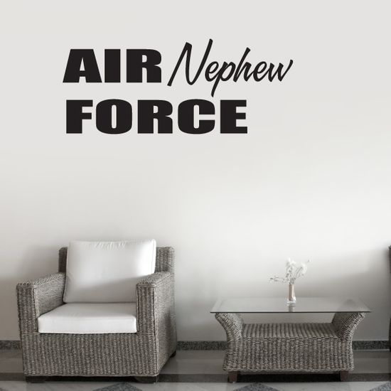 Air Force Nephew Block Decal