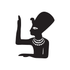 Ancient Egypt Khepresh Figure Decal