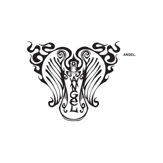 Angel Spray Paint Can Decal