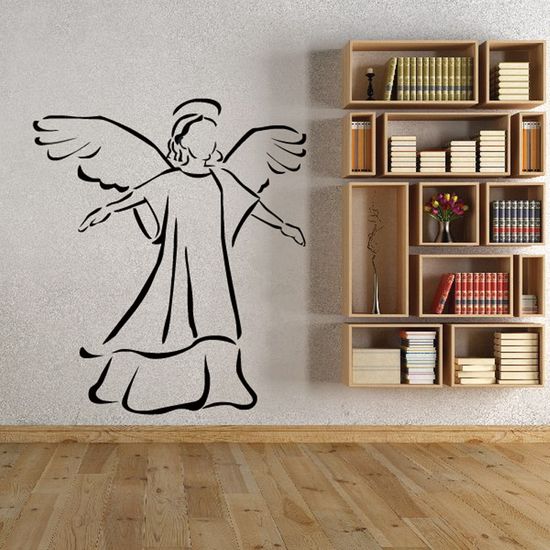 Angel with open arms Decal