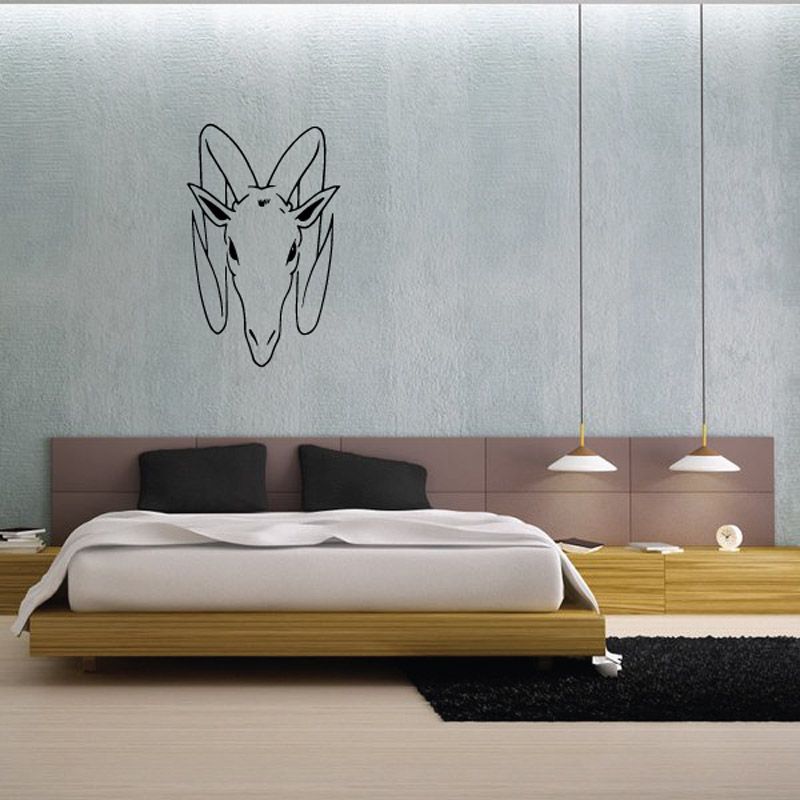 Antelope Head Decal