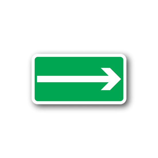 Arrow Right Sticker