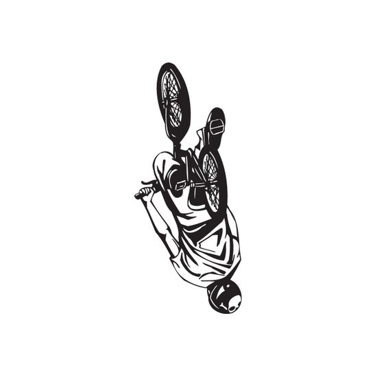 Back Flip BMX Rider Decal