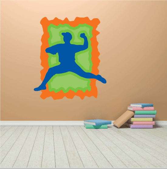 Baseball Pitcher Stickers