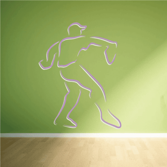 Baseball Pitcher Stickers