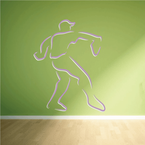 Baseball Pitcher Stickers