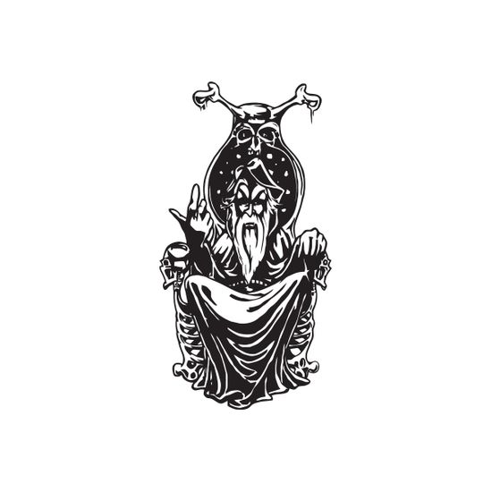 Beckoning Evil Wizard Decal