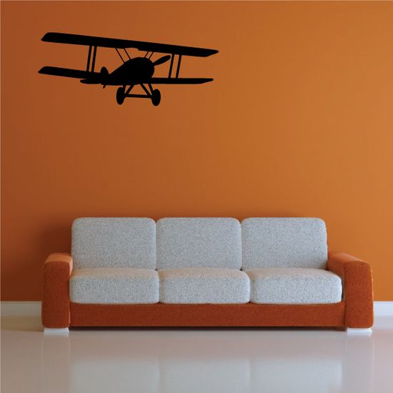 Biplane Flight Decal