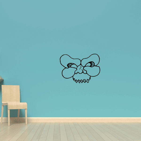 Bone Masquerade Mask Decal