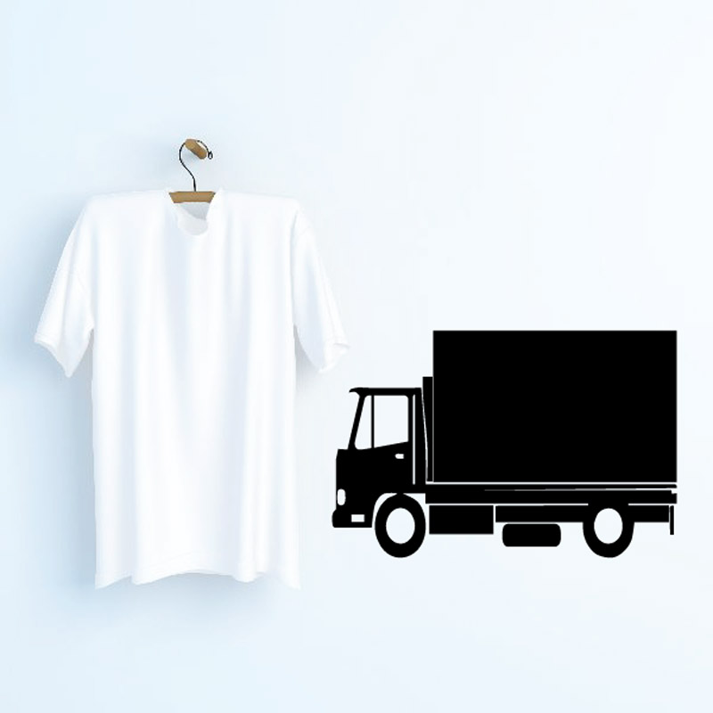 Box Truck Wall Decal - Vinyl Decal - Car Decal - DC082