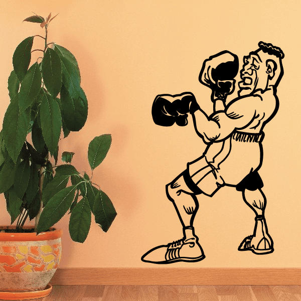 Boxing Wall Decal - Vinyl Decal - Car Decal - Bl009