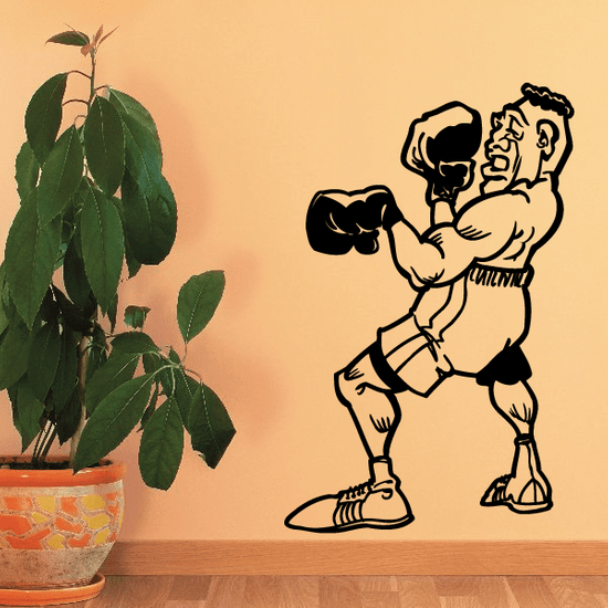 Boxing Wall Decal - Vinyl Decal - Car Decal - Bl009