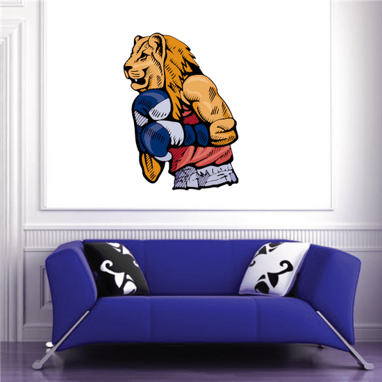 Boxing Wall Decal - Vinyl Sticker - Car Sticker - Die Cut Sticker ...