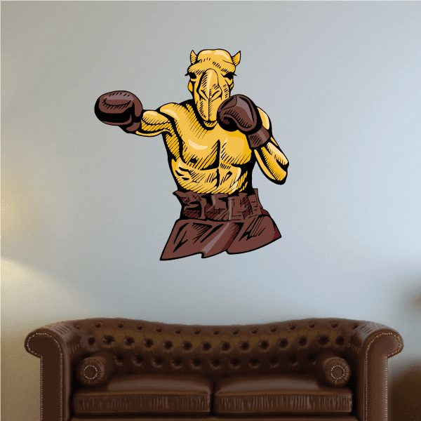 Boxing Wall Decal - Vinyl Sticker - Car Sticker - Die Cut Sticker ...