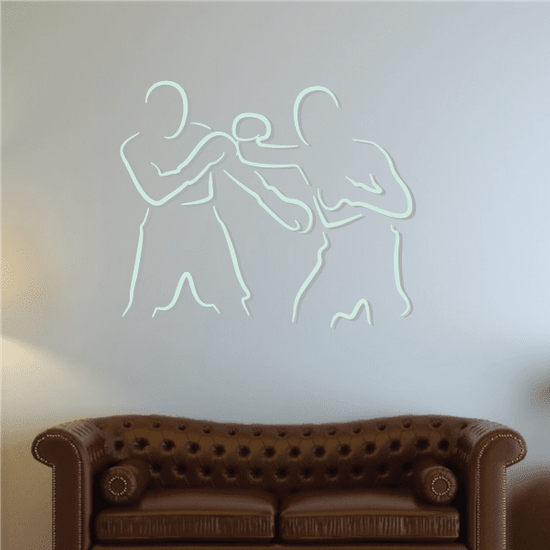 Boxing Wall Decal - Vinyl Sticker - Car Sticker - Die Cut Sticker ...