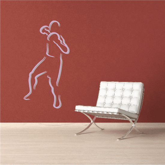 Boxing Wall Decal - Vinyl Sticker - Car Sticker - Die Cut Sticker ...