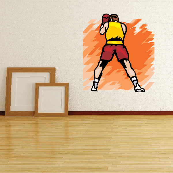 Boxing Wall Decal - Vinyl Sticker - Car Sticker - Die Cut Sticker ...