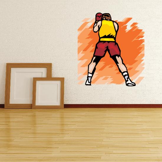 Boxing Wall Decal - Vinyl Sticker - Car Sticker - Die Cut Sticker ...