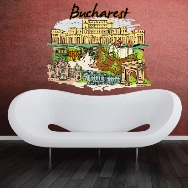 Bucharest Sticker