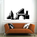 Building Blocks Wall Decal - Vinyl Decal - Car Decal - MC04