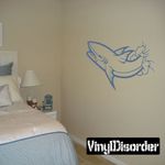 Bursting Shark Attack Decal