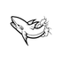 Bursting Shark Attack Decal