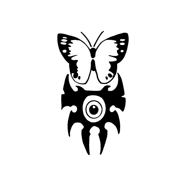 Butterfly Wall Decal - Vinyl Decal - Car Decal - CF149