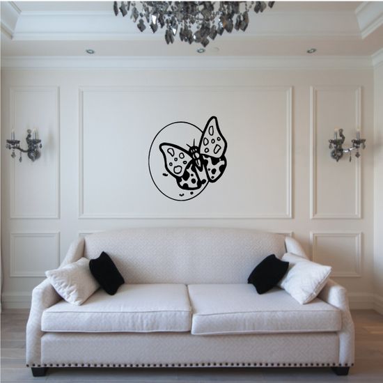 Butterfly Wall Decal - Vinyl Decal - Car Decal - CF187