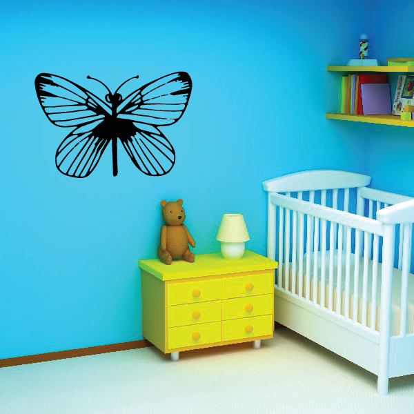 Butterfly Wall Decal - Vinyl Decal - Car Decal - CF362