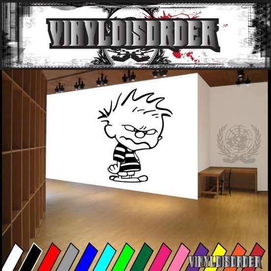 Calvin And Hobbes Car Decals