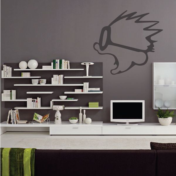 Calvin Racing Wall Decal - Vinyl Decal - Car Decal - 003