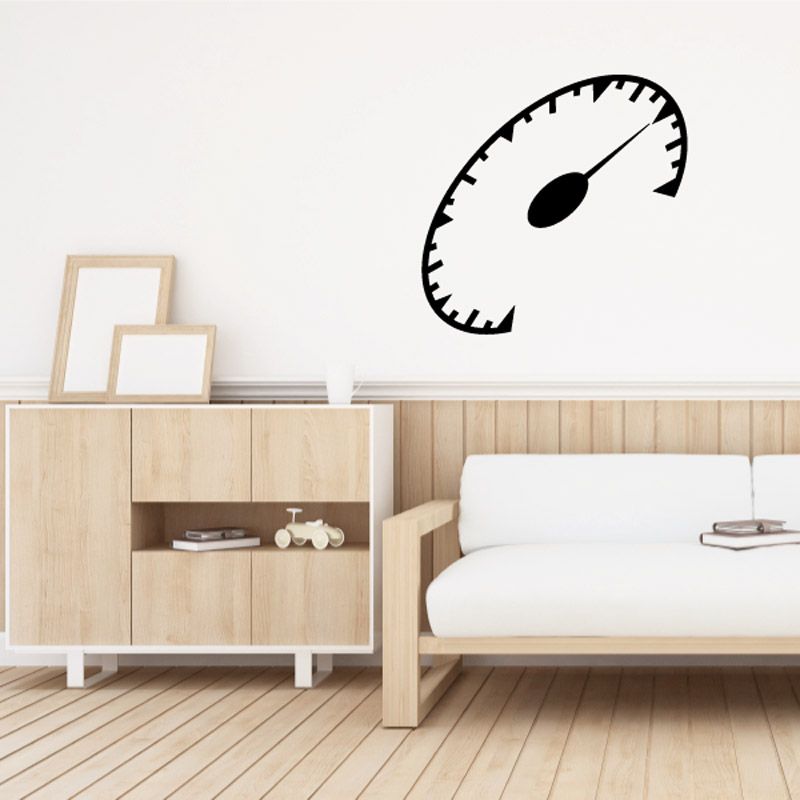 Fast Tachometer Vinyl Decal