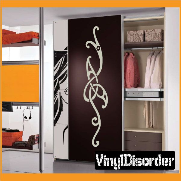 Celtic Design Abstract Bird Decal