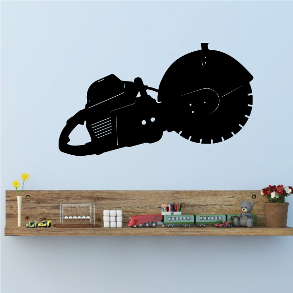 Chop Saw Decal