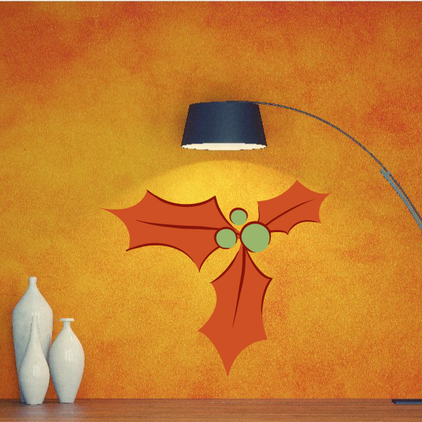 Christmas Mistletoe Decorations Wall Decal - Vinyl Sticker - Car ...