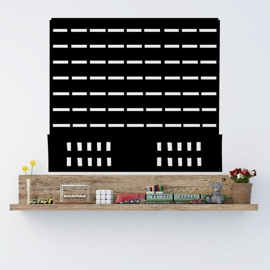 City Building Wall Decal - Vinyl Decal - Car Decal - BA008