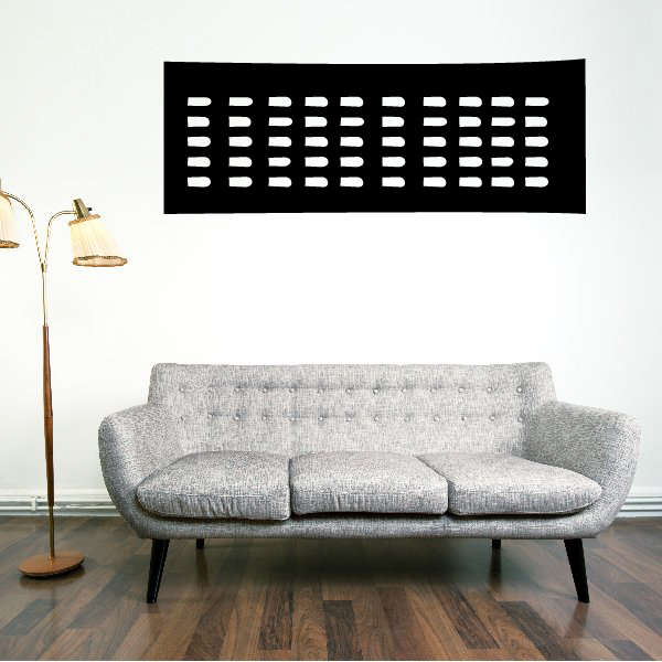 City Building Wall Decal - Vinyl Decal - Car Decal - BA017