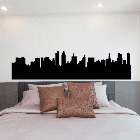 Civic Skyline Cityscape Decal
