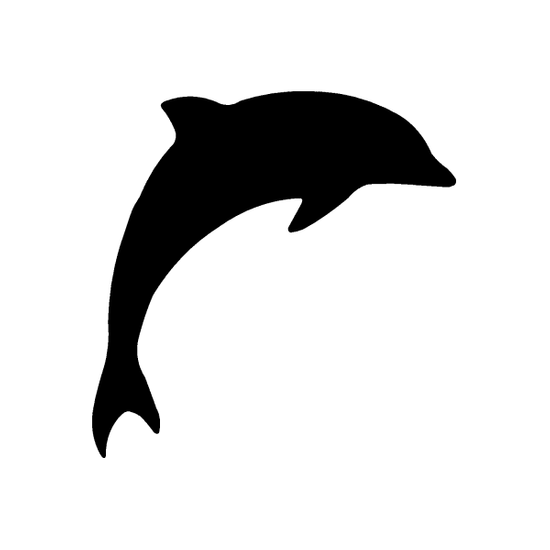 Classic Dolphin Decal