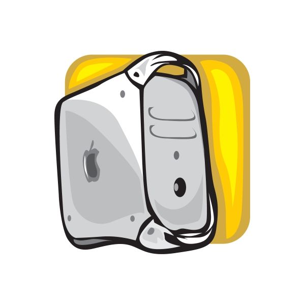 Computer Tower Sticker