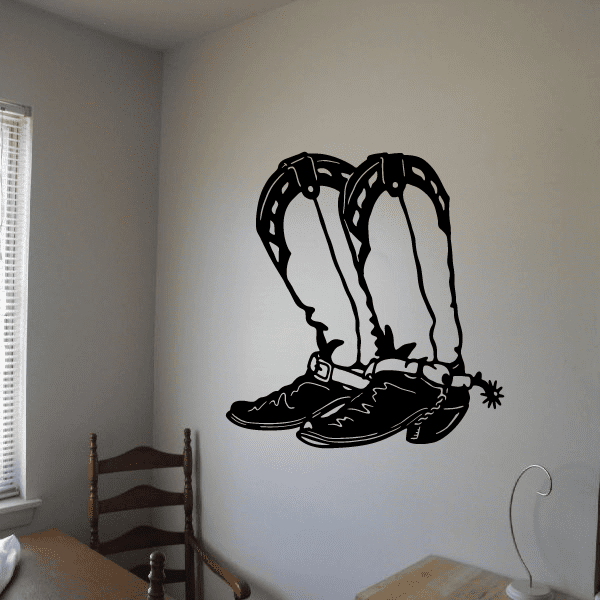 Cowboy Boot Decals
